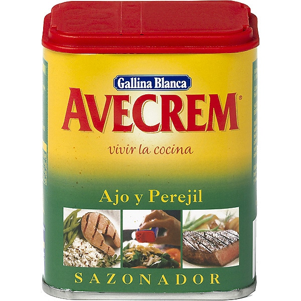 sazonador ajo y perejil granulado envase 100 g neto escurrido · AVECREM ...