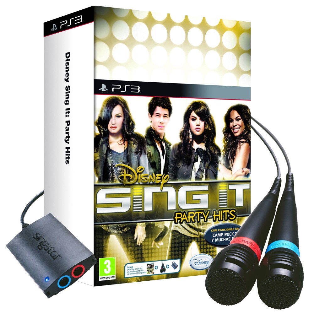 Micros + Juego (PS3) Pack Disney Sing It Party Hits Nuevo precintado ...