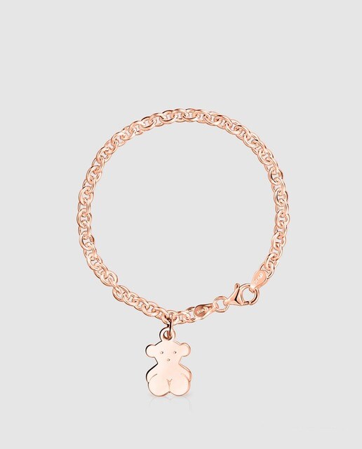 Pulsera Tous Sweet Dolls de plata vermeil rosa · Moda · El Corte Inglés
