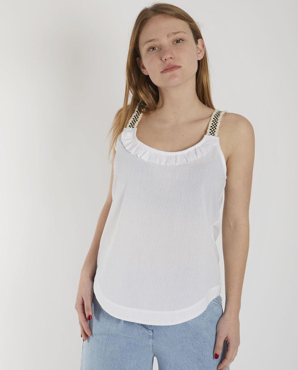 Top de mujer de tirantes escotado · Moda · El Corte Inglés Top de mujer de tirantes escotado · Moda · El Corte Inglés