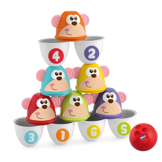 Monkey Strike Bowling Chicco · Juguetes · El Corte Inglés
