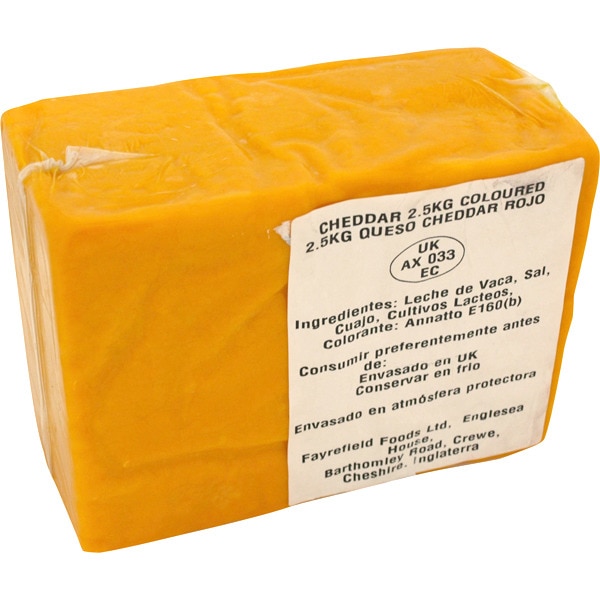 English red Cheddar cheese piece kg · COLLIERS · Supermercado El Corte ...