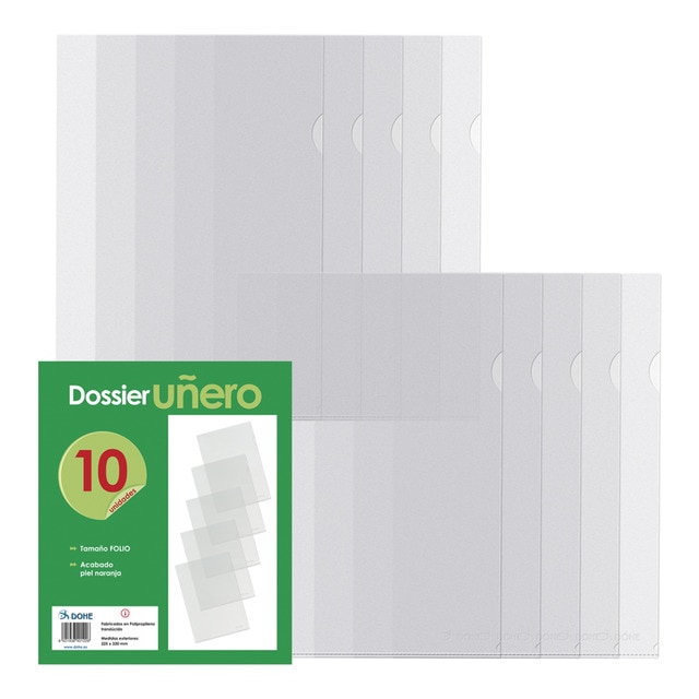 Micas e Capas de Plástico Dossiers, Pastas e Arquivo · Papelaria · El ...