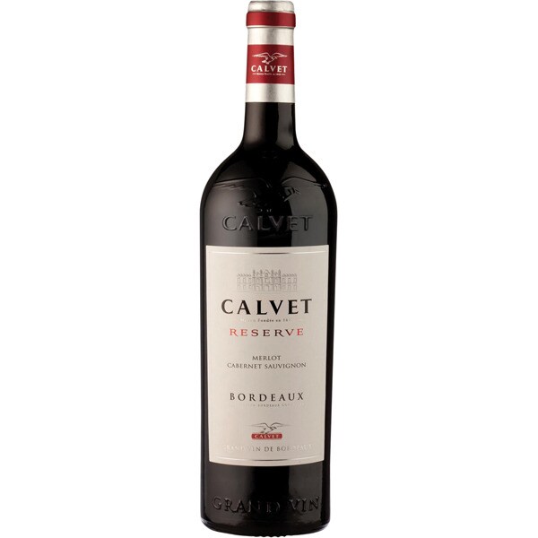 Comprar vino tinto Burdeos Francia botella 75 cl · CALVET ...
