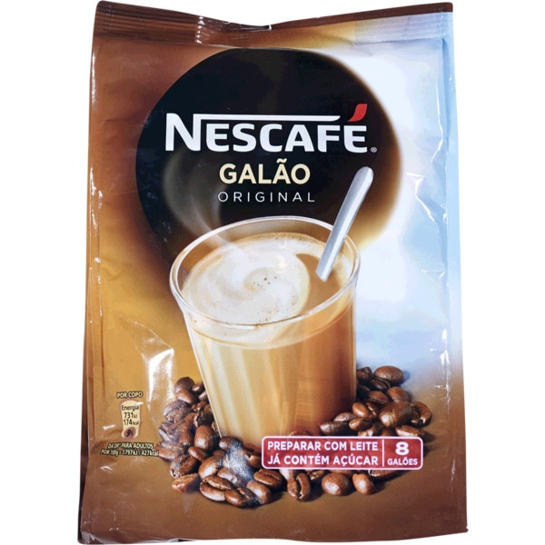 Galão Original Café Solúvel 8 Saquetas embalagem 144 g · Nescafé ...
