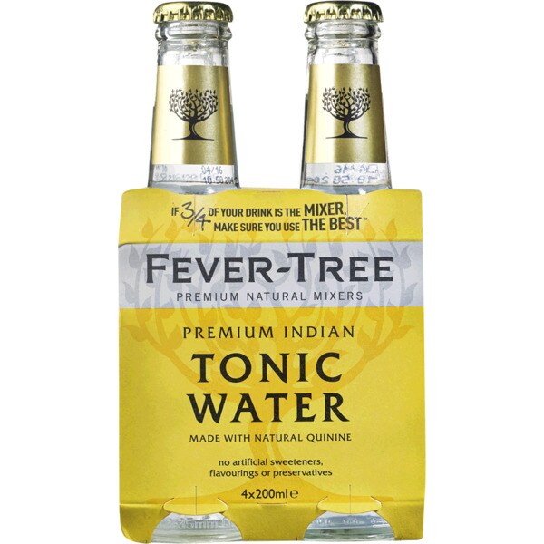 Comprar Água Tónica Indian Pack 4 garrafa 20 cl · Fever-Tree ...