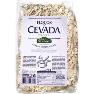 Flocos de Cevada Integral embalagem 375 g · Salutem · Supermercado El ...