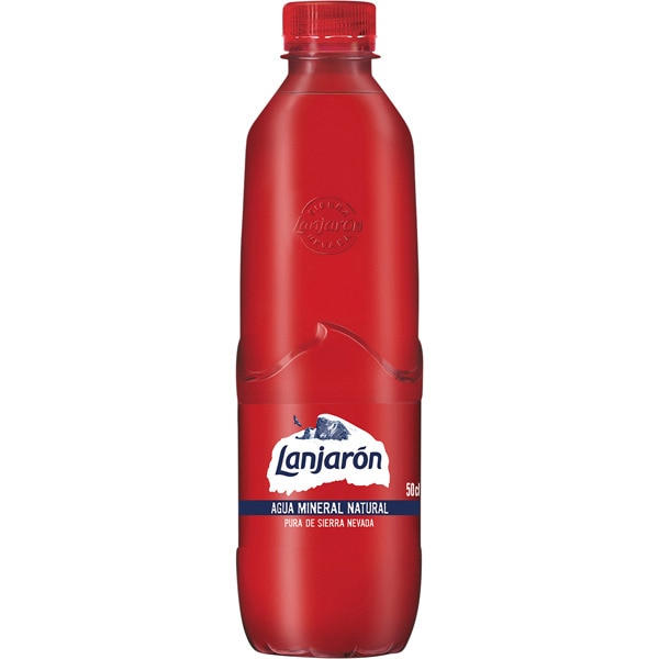agua mineral natural botella 50 cl · LANJARON · Supermercado Hipercor