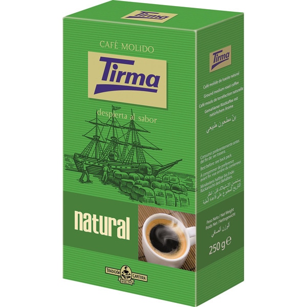 Café molido natural paquete 250 g · TIRMA · Supermercado El Corte Inglés