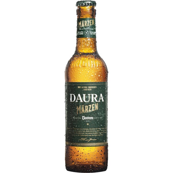 Märzen cerveza rubia Sin Gluten botella 33 cl · DAURA DAMM ...