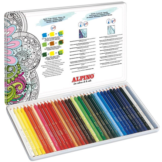 36 Lápices Alpino Color Experience · Papelería · Hipercor