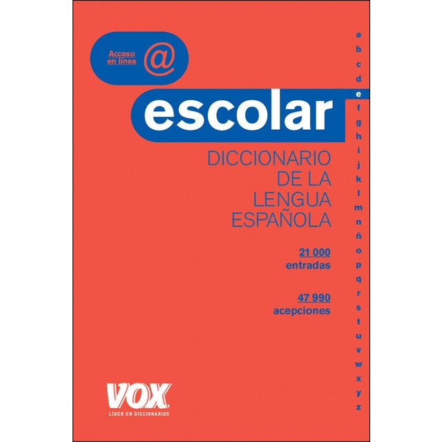 Diccionarios de Lengua Española VOX Enseñanza, de texto y diccionarios ...