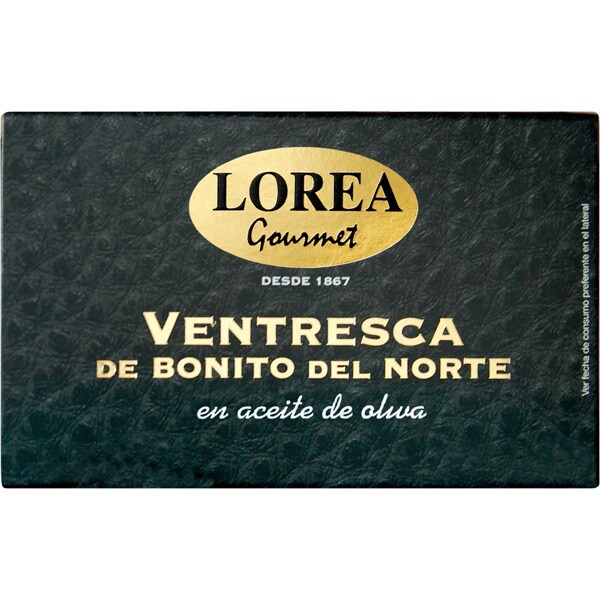 LOREA Gourmet ventresca de bonito en aceite de oliva lata 72 g neto ...
