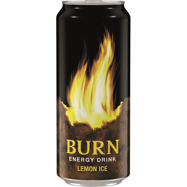 Lemon Ice bebida energética con limón lata 50 cl · BURN · Supermercado ...