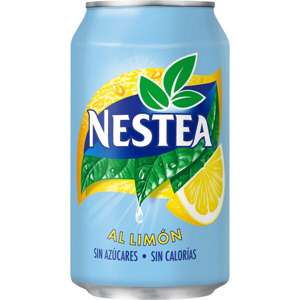 refresco de té al limón sin azúcar lata 33 cl · NESTEA · Supermercado ...
