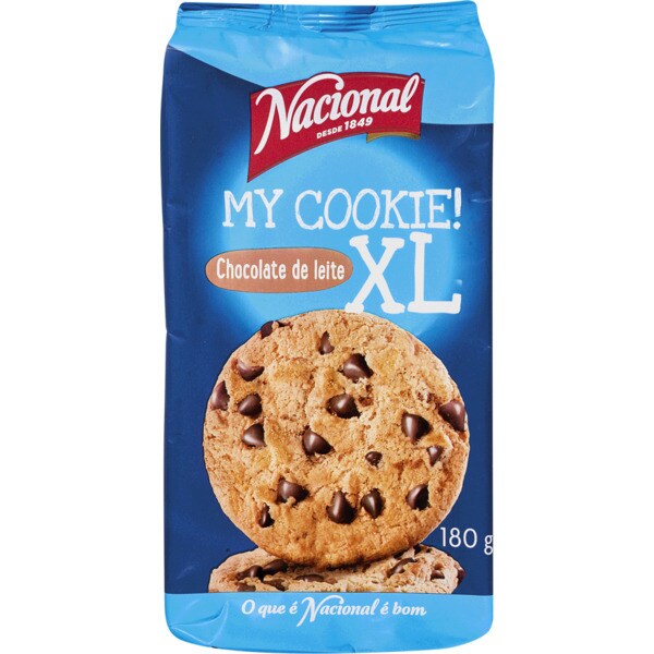 Comprar Cookies XL com Pepitas de Chocolate de Leite embalagem 180 g ...