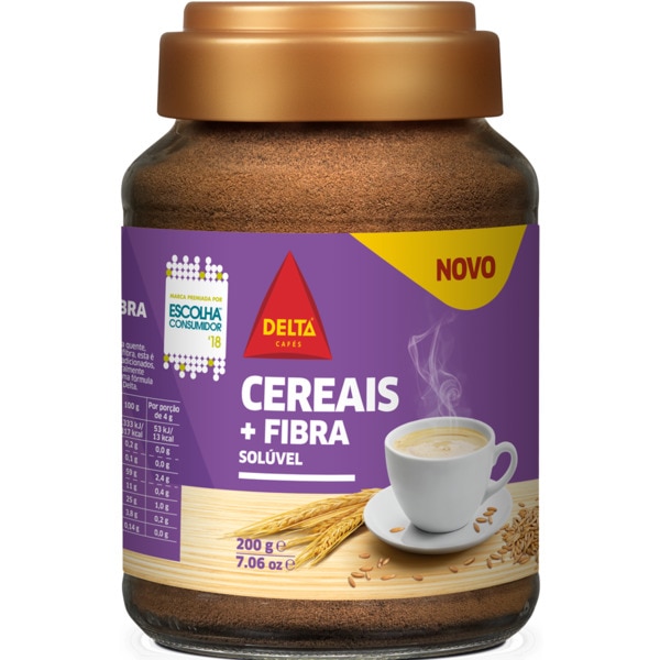 Cevada Cereais + Fibra Solúvel frasco 200 g · Delta · Supermercado El ...