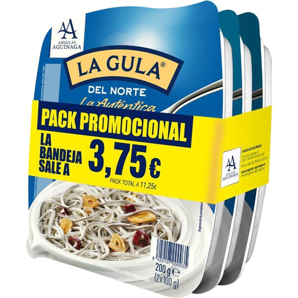 pack familiar 6 raciones bandeja 600 g · LA GULA DEL NORTE ...