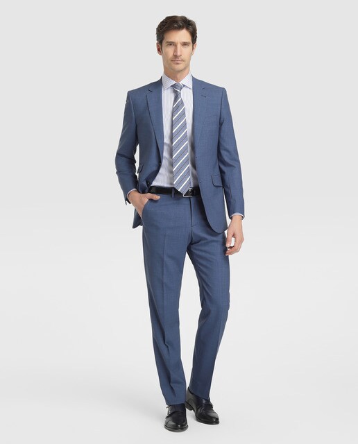 Fato de homem Black Emidio Tucci liso azul · Moda e Acessórios · El ...