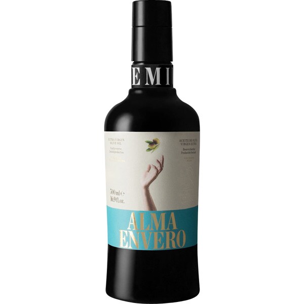 Extra virgin olive oil bottle 500 ml · ALMA ENVERO · Supermercado El ...