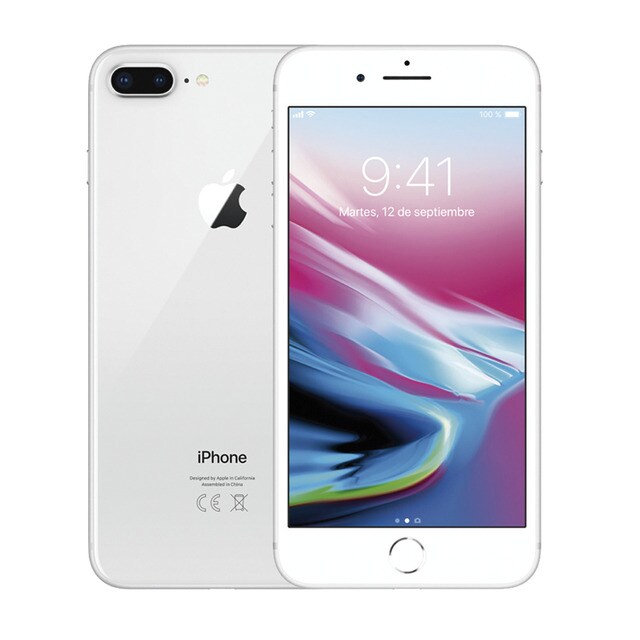 iPhone 8 Plus 64 GB Plata móvil libre · Telefonía · La Tienda en Casa