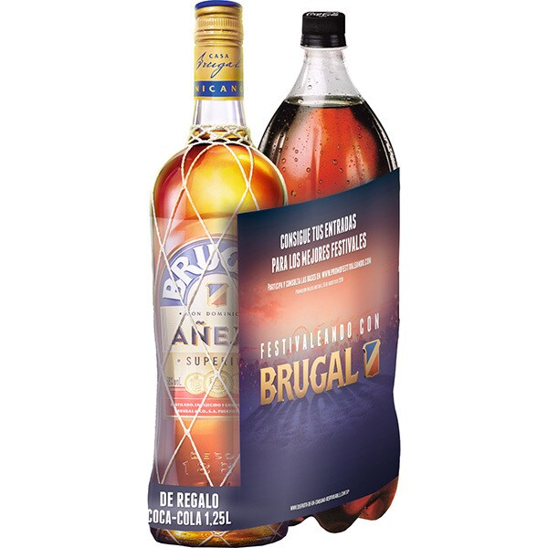 ron añejo superior dominicano botella 70 cl · BRUGAL · Supermercado El ...