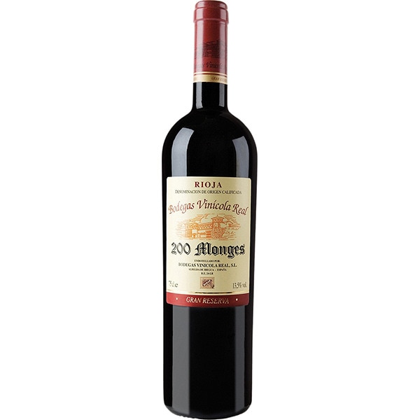 Gran Reserva red wine DOCa Rioja bottle 75 cl · 200 MONGES ...