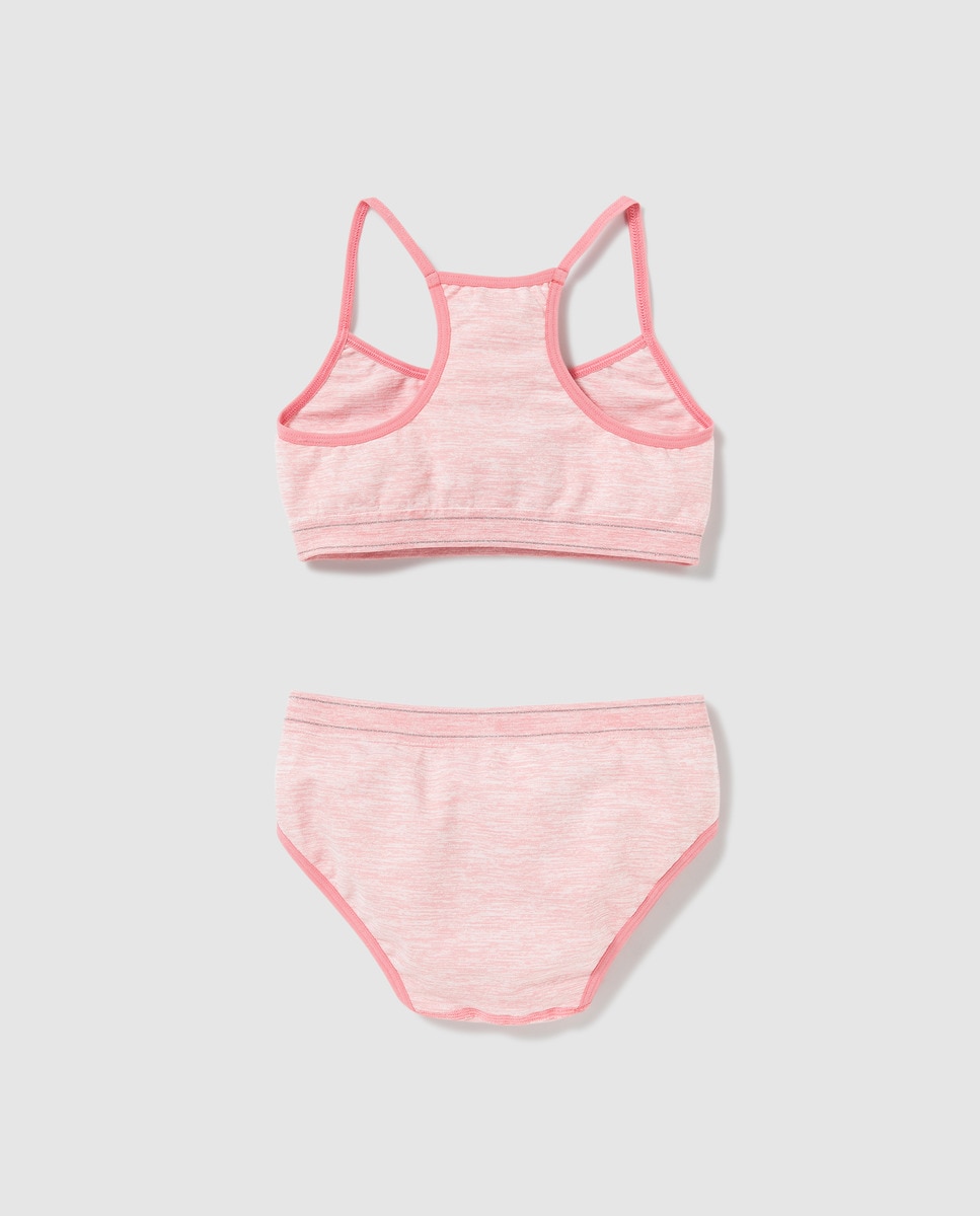 Conjunto ropa interior niña Cotton Juice en rosa · Cotton Juice · Moda ...