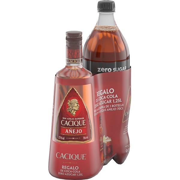 ron añejo superior de Venezuela botella 70 cl · CACIQUE · Supermercado ...