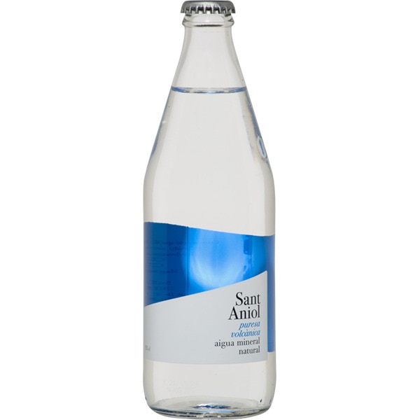 Still natural mineral water volcanic purity bottle 50 cl · SANT ANIOL ...