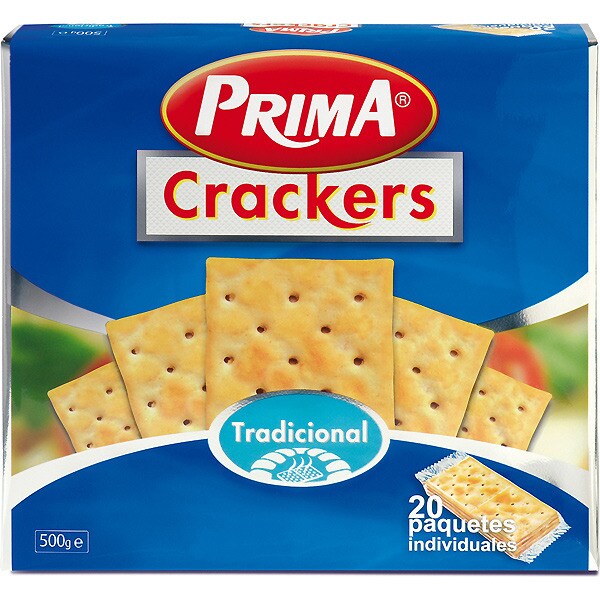 Comprar crackers sabor tradicional paquete 500 g · PRIMA · Supermercado ...