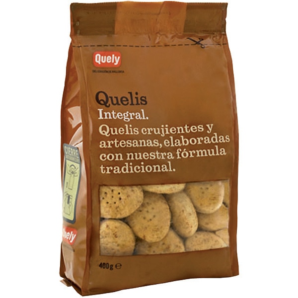 Comprar integrales bolsa 400 g · QUELY · Supermercado El Corte Inglés