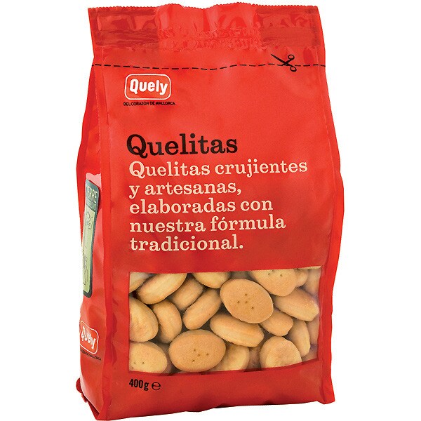 Comprar Quelitas mini galletas de Inca bolsa 400 g · QUELY ...