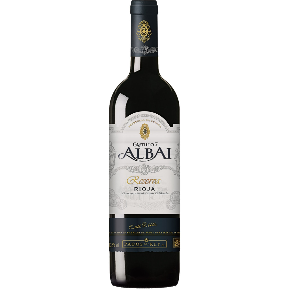 vino tinto reserva DOCa Rioja botella 75 cl · CASTILLO DE ALBAI ...