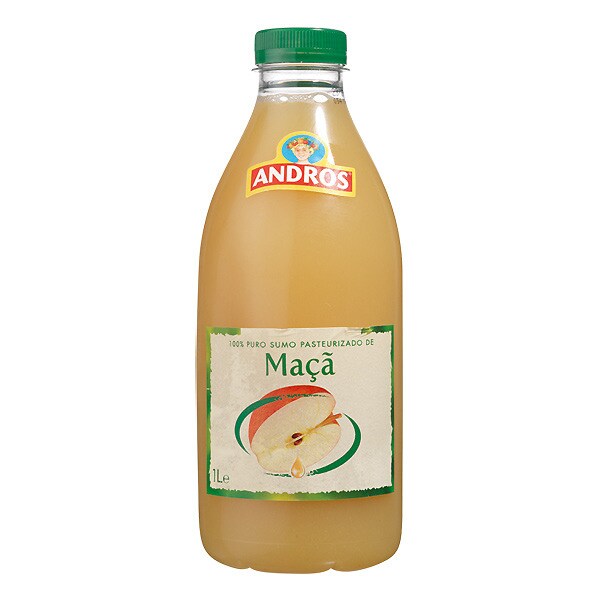 Sumo 100% Maçã - ANDROS - Nutripédia