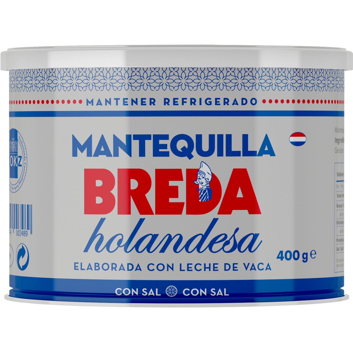 mantequilla holandesa con sal lata 400 g · BREDA · Supermercado El ...