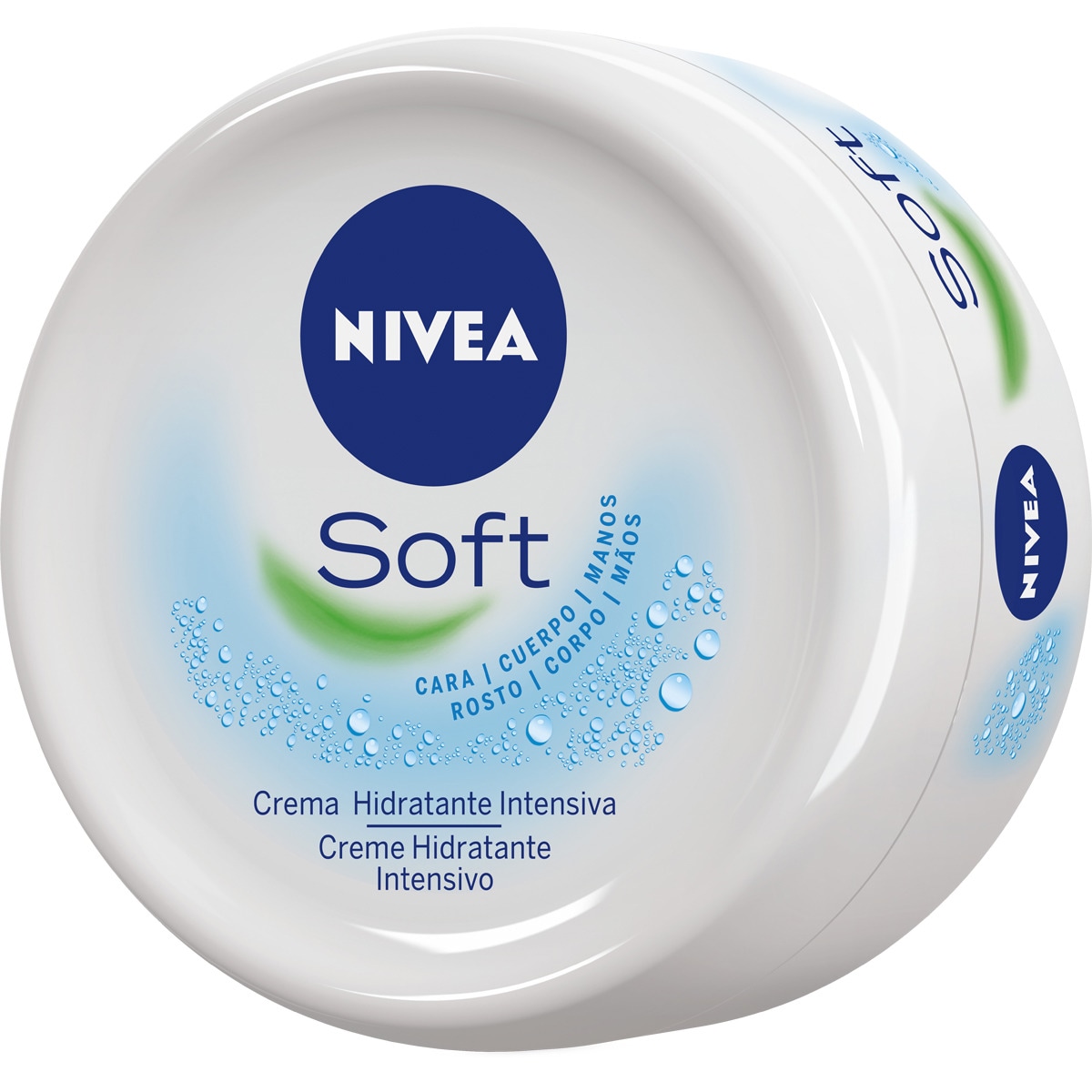 Soft crema hidratante intensiva para cuerpo cara y manos tarro 300 ml · NIVEA · Supermercado El ...