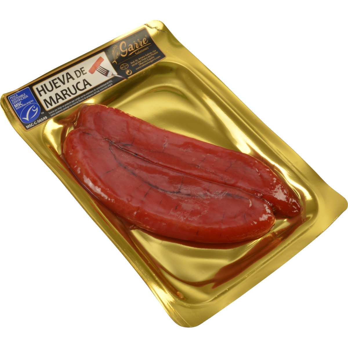 Huevas de maruca extra peso aproximado envase 180 g · GARRE ...