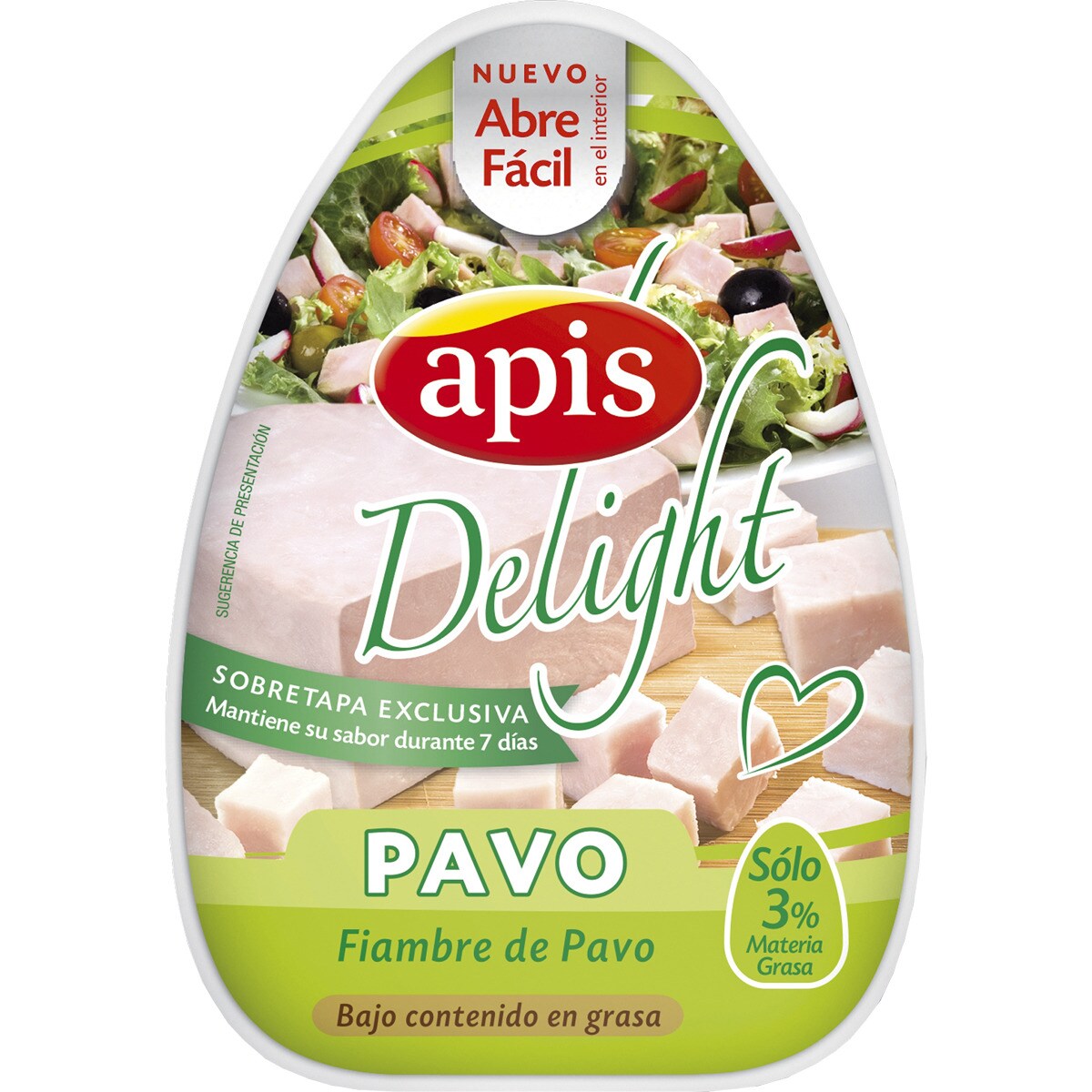 Fiambre de pavo delight lata 220 g · APIS · Supermercado El Corte ...