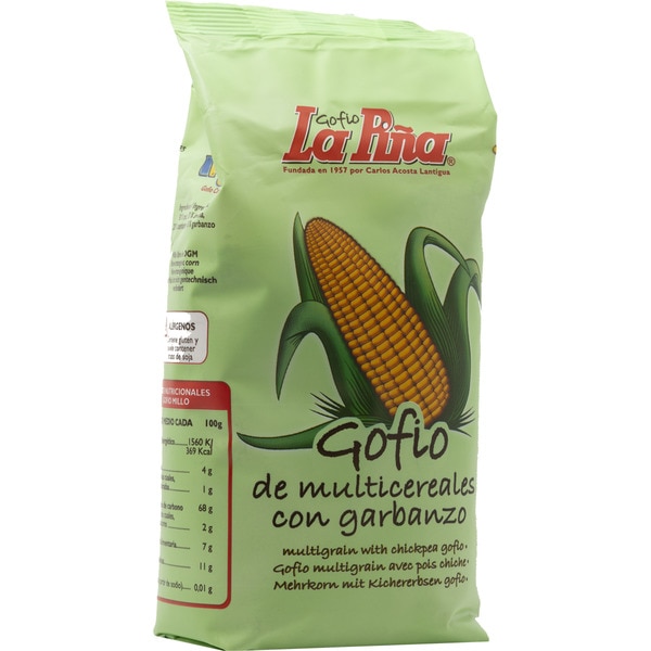 Buy Multigrain gofio with chickpeas bag 500 g · LA PIÑA · Supermercado ...