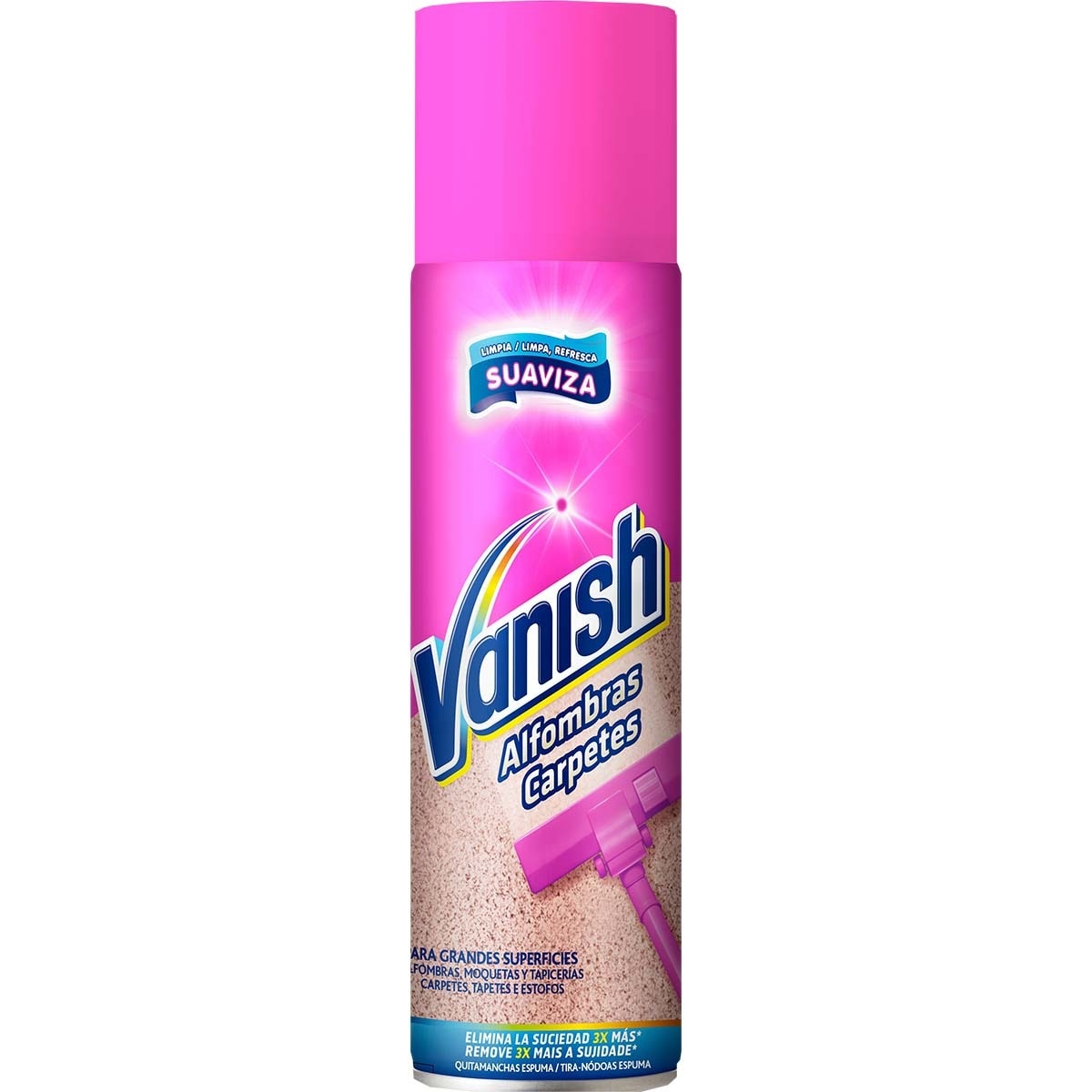 Limpiador Powerfoam de alfombras y moquetas botella 600 ml · VANISH ...