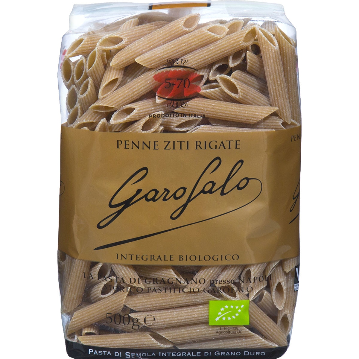 Comprar Penne ziti rigate integral ecológico paquete 500 g · GAROFALO ...
