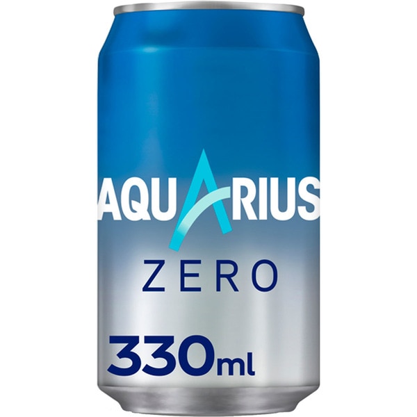 Buy sugar free lemon flavour isotonic drink tin 33 cl · AQUARIUS ZERO ...
