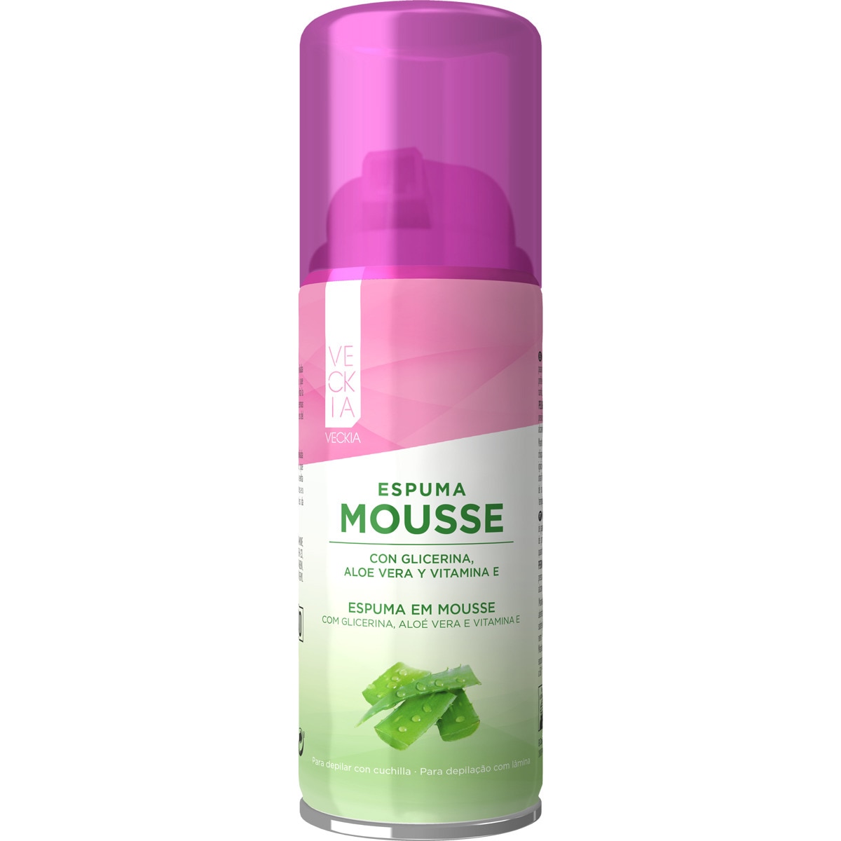 Shaving mousse foam with razor spray 100 ml · VECKIA · Supermercado El ...