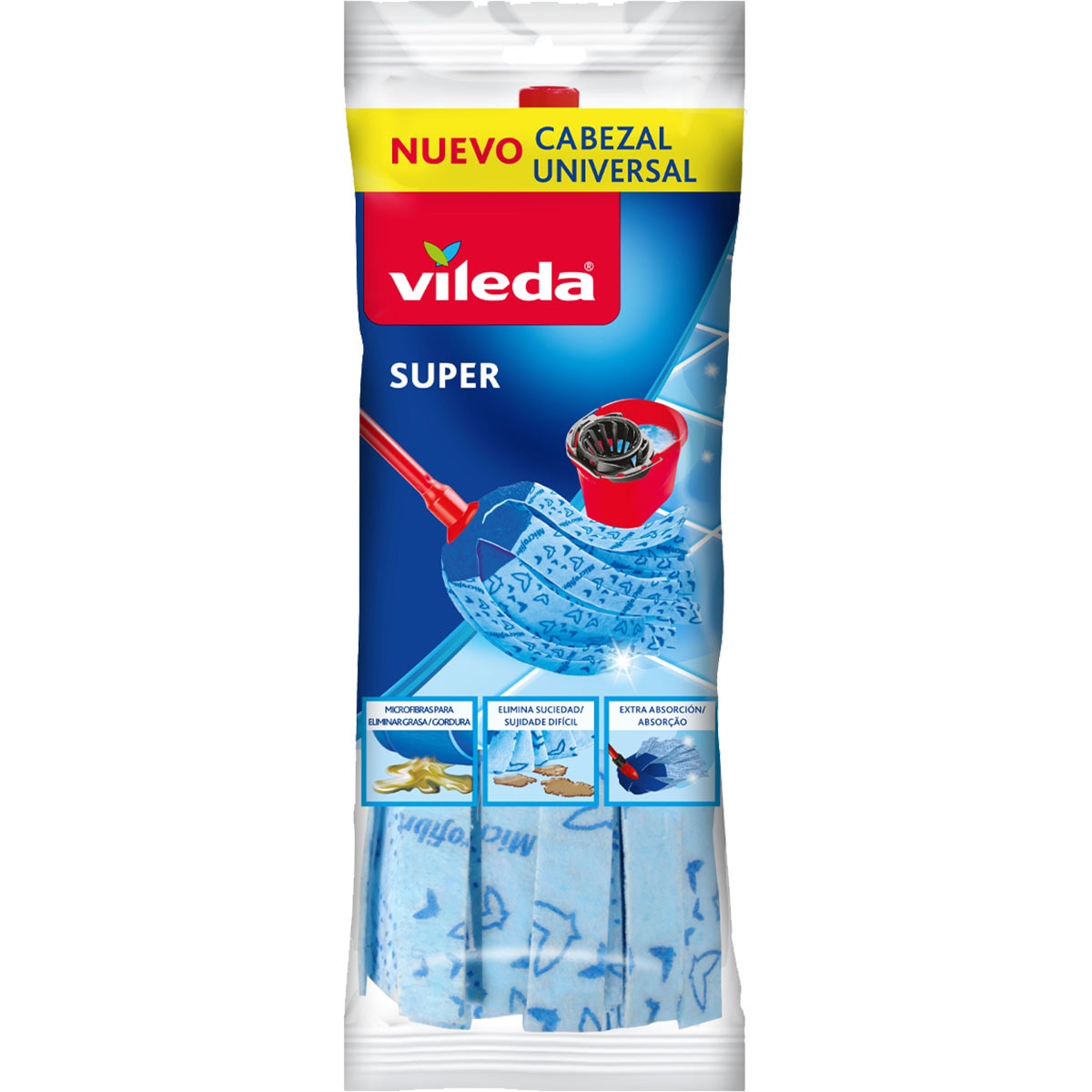 fregona Súper paquete 1 unidad · VILEDA · Supermercado El Corte Inglés