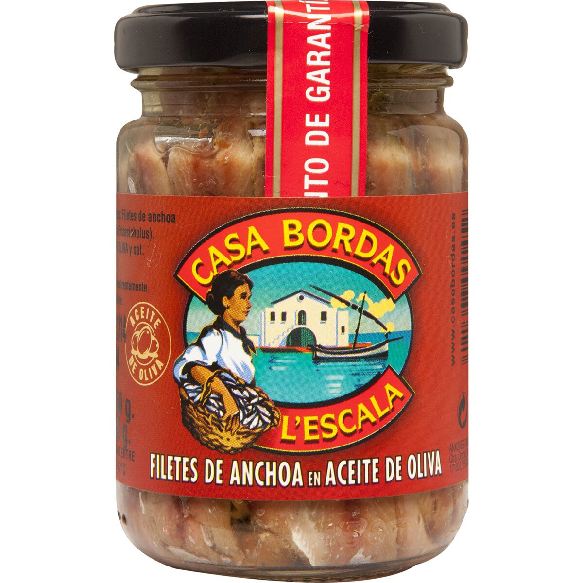 Comprar Filetes de anchoa en aceite de oliva frasco 90 g neto escurrido ...