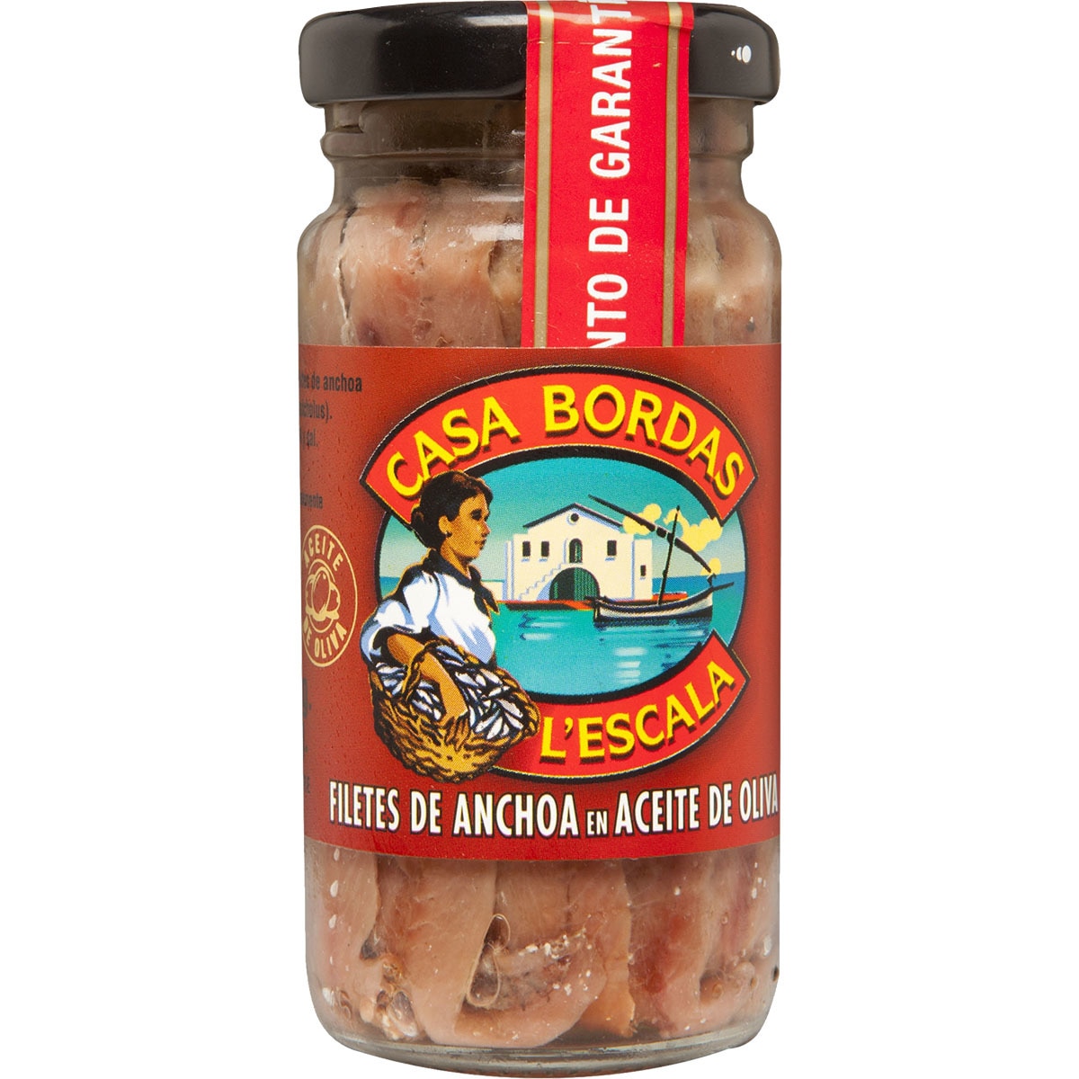 Filetes de anchoa en aceite de oliva frasco 55 g neto escurrido · CASA ...