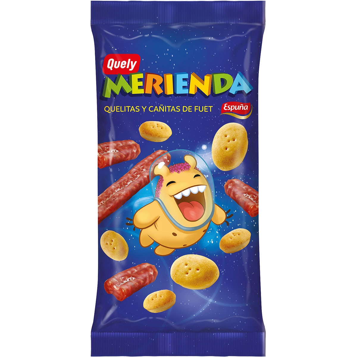 Comprar Merienda quelitas con cañitas de fuet paquete 68 g · QUELY ...