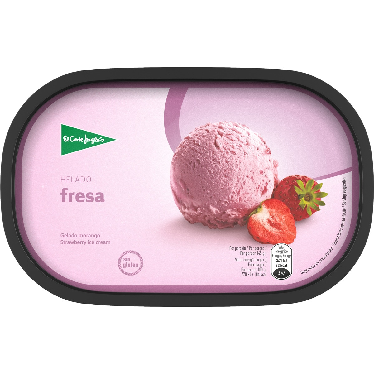 Helado de fresa tarrina 1 l · EL CORTE INGLES · Supermercado El Corte ...