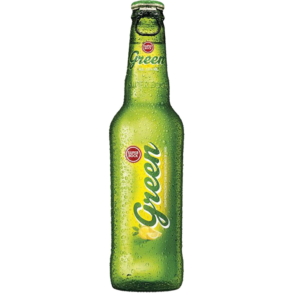 Comprar Green cerveza rubia sabor limón botella 33 cl · SUPERBOCK ...
